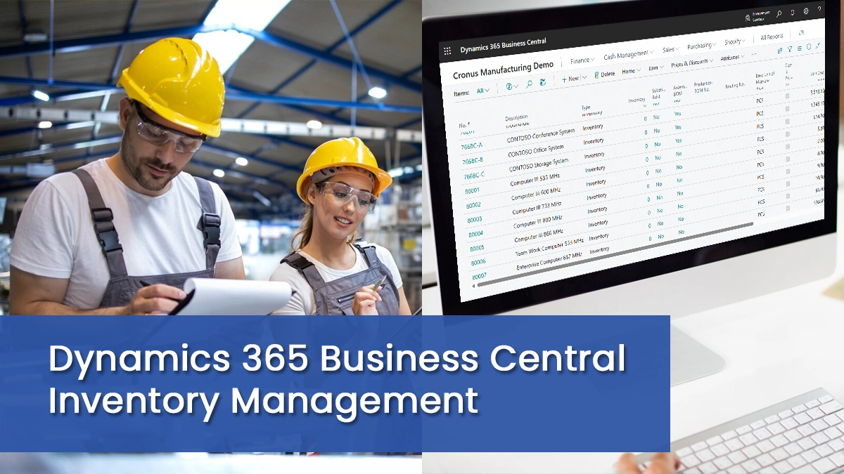 Dynamics 365 Business Central Inventory Management